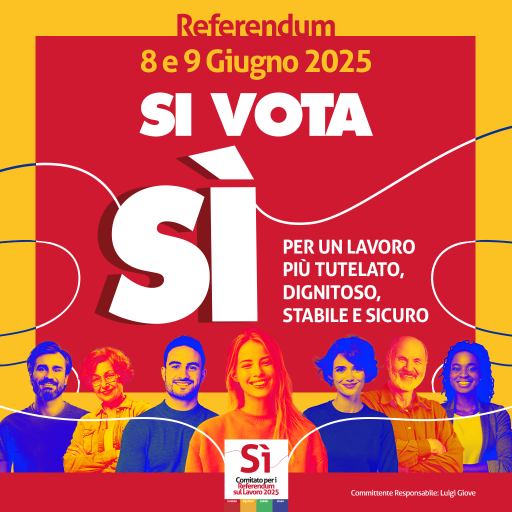 Referendum: l’8 e 9 giugno si vota per garantire diritti e inclusione ...